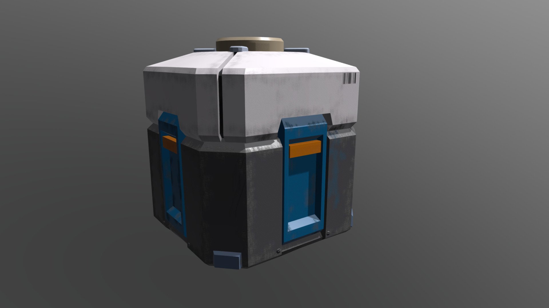 Loot Box Overwatch - 3D model by PAKI (@icepop560) [069de27] - Sketchfab