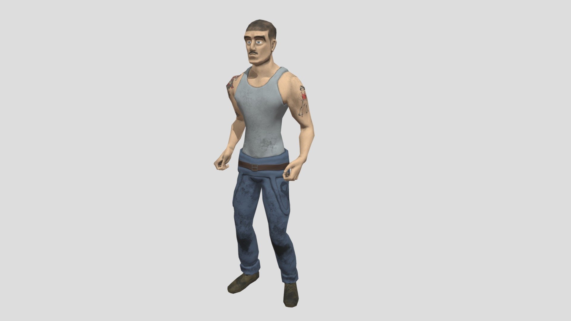 Man - 3D model by begoston [069ebd5] - Sketchfab
