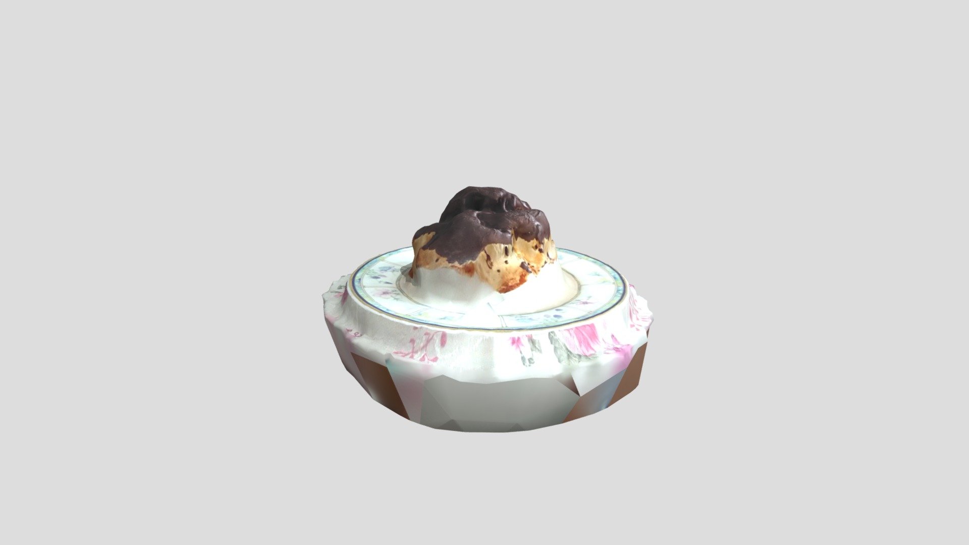 Eclair Choux - Download Free 3D model by eddysg [069f720] - Sketchfab