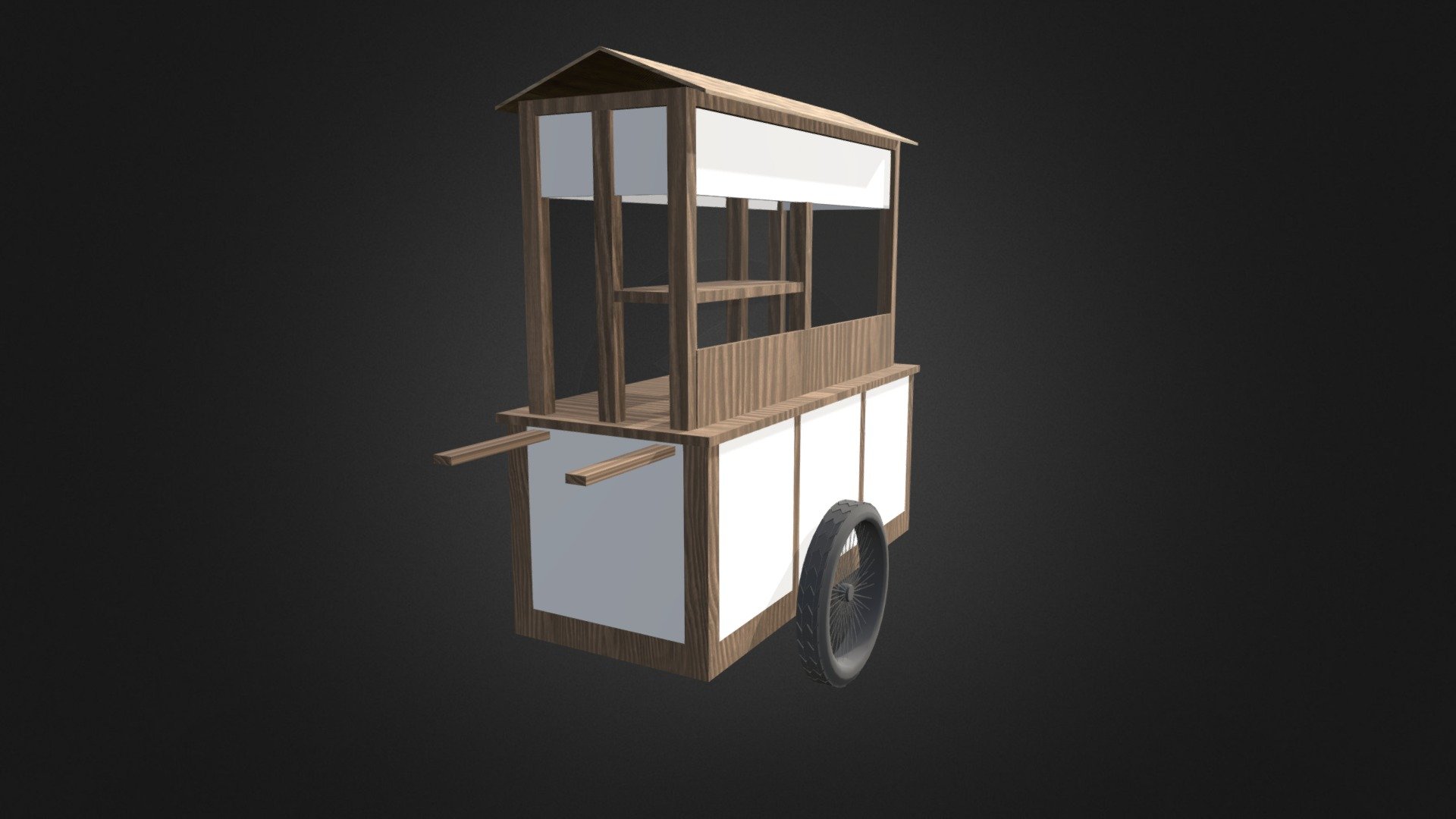Street Stall - Download Free 3D model by VoidBz [069fc2e] - Sketchfab