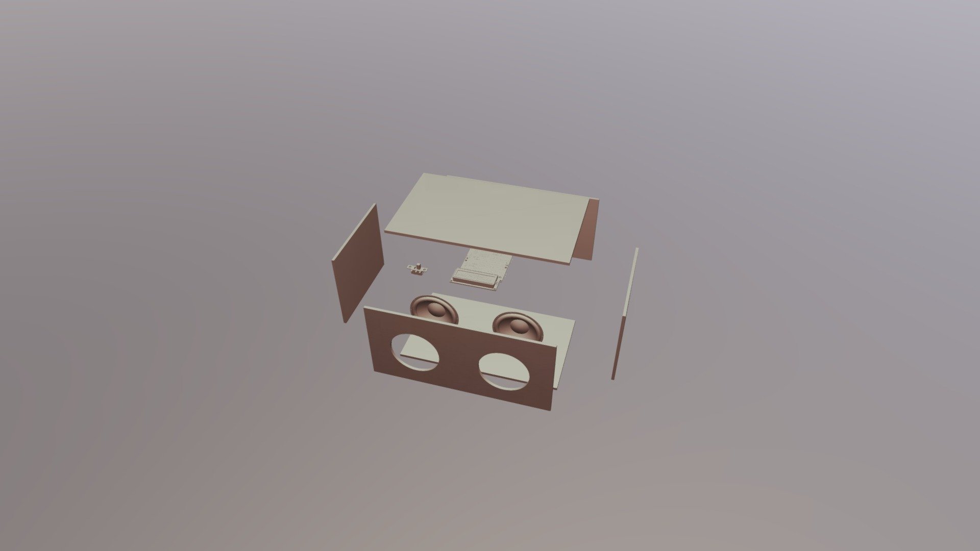 Stereo FM Exploded - 3D model by fitsume.haile.mgmt5098.25w [069fcf3 ...