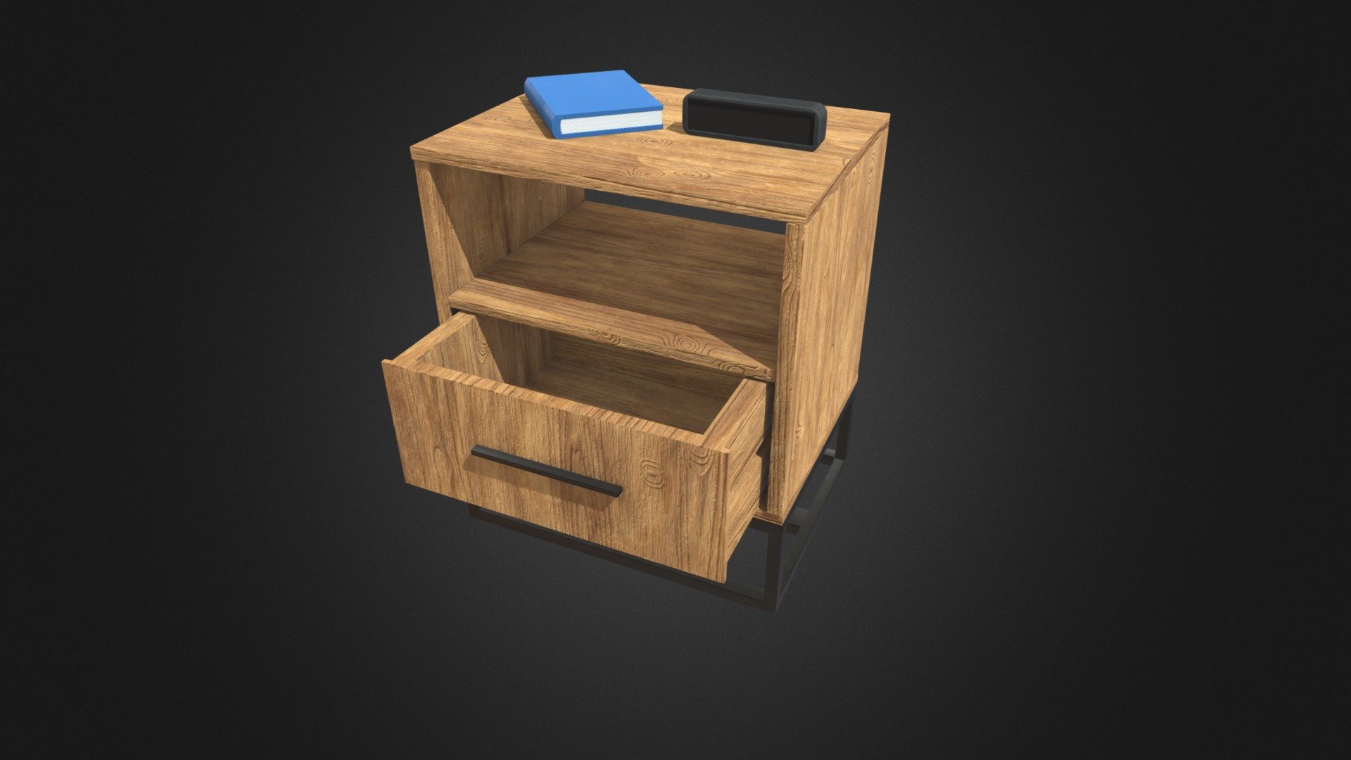 Night Table Model Version 2 - 3D model by Frosto_Byte [06a05b9] - Sketchfab