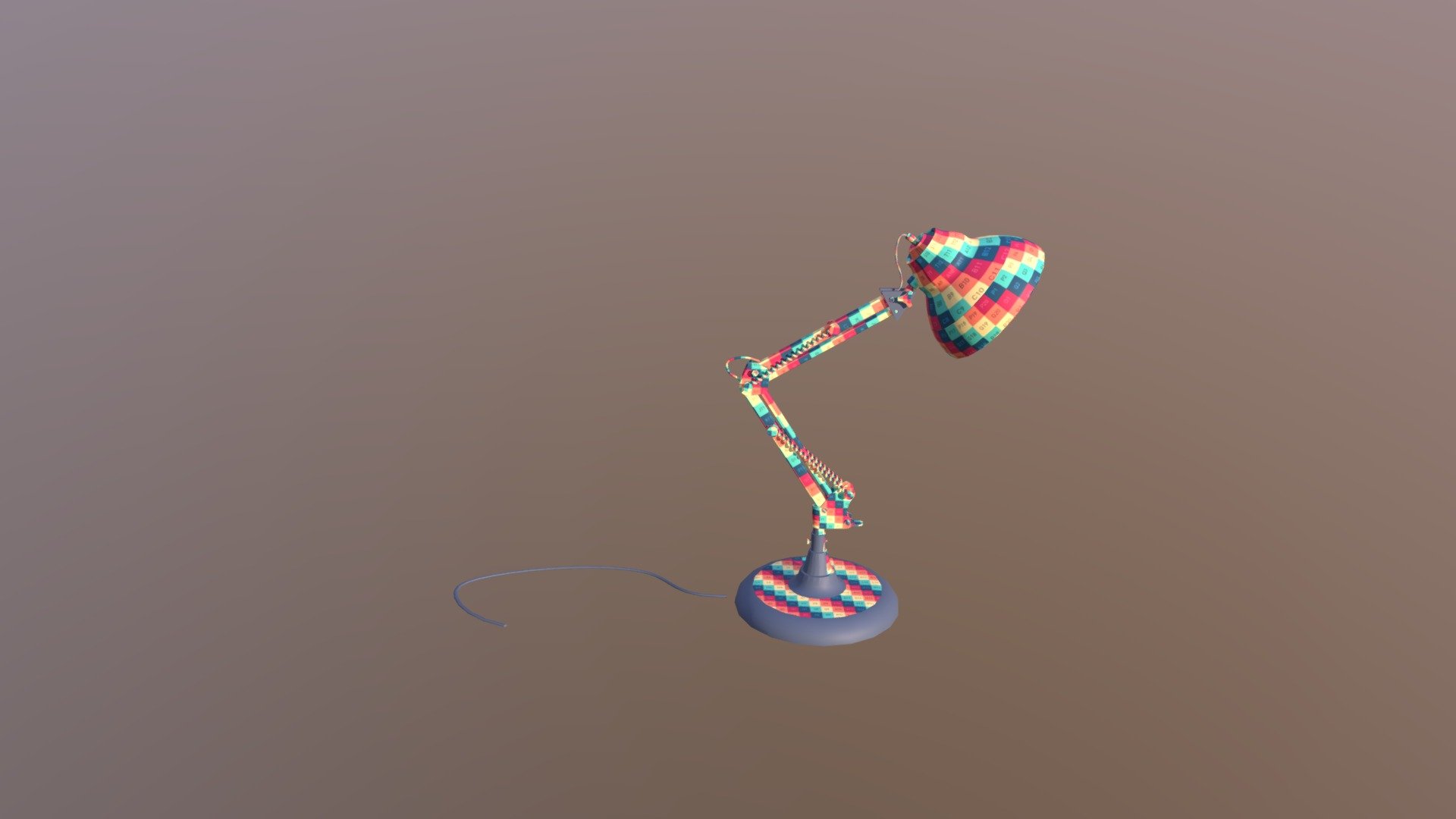 Lamp-uv - 3D model by sikerong [06a12e0] - Sketchfab