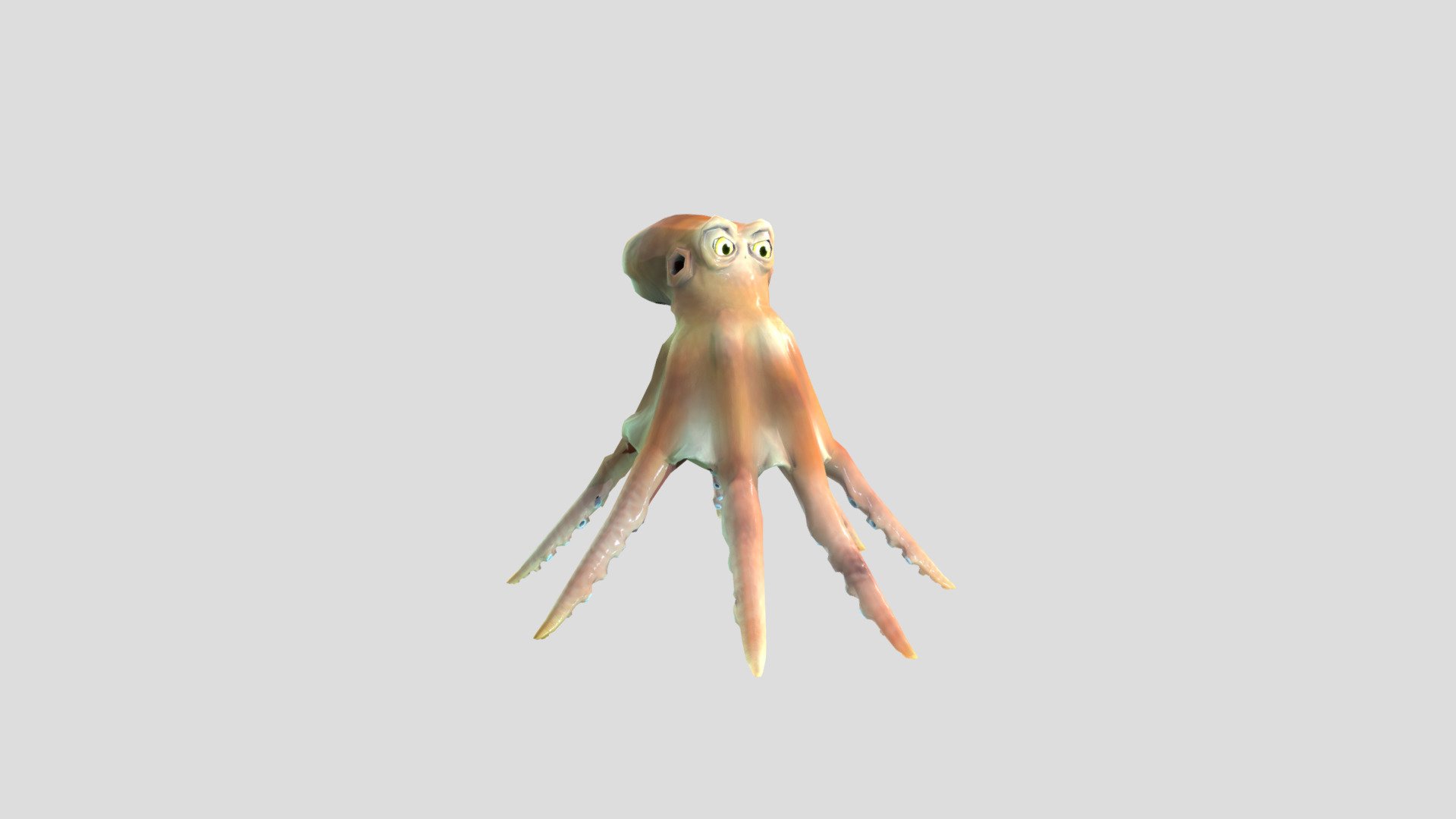 Cartoon Octopus - Buy Royalty Free 3D model by KOD Studio (@MoonLoop ...