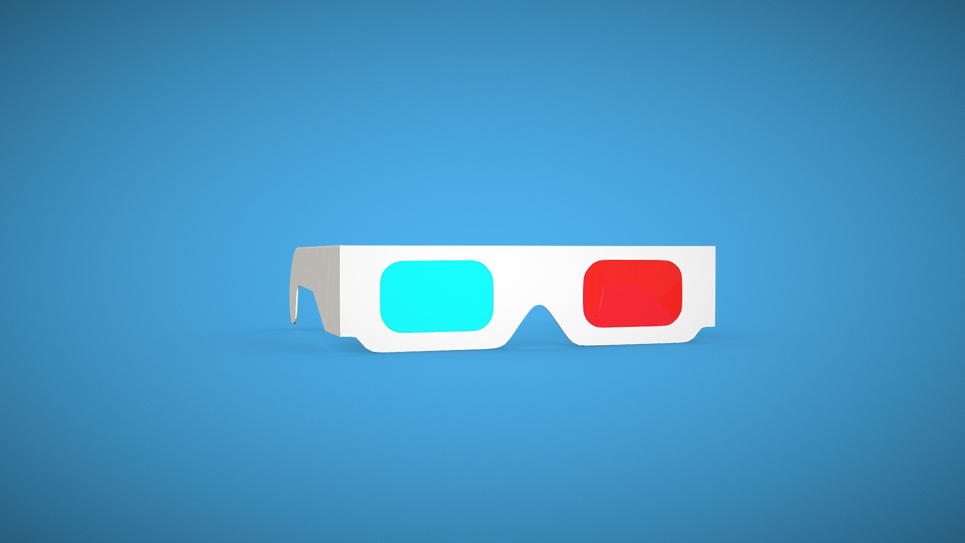 3D Paper Glasses - Buy Royalty Free 3D model by Nima (@h3ydari96 ...