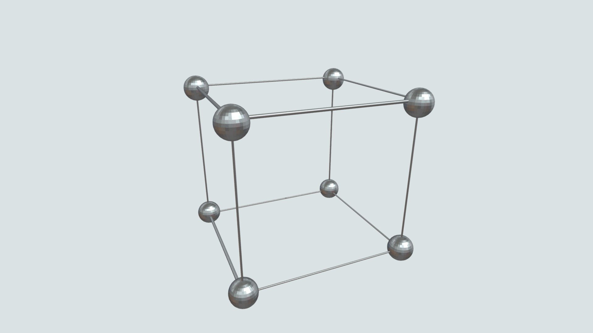 Crystal atom cage - Download Free 3D model by egiazaryan00 [06a268a ...