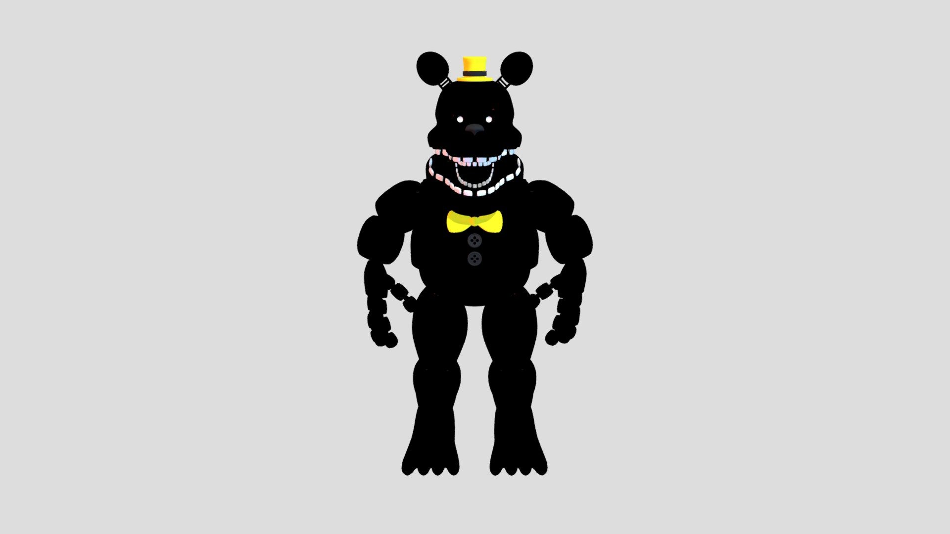 shadow fredbear - Download Free 3D model by glichtrap [06a27c6] - Sketchfab