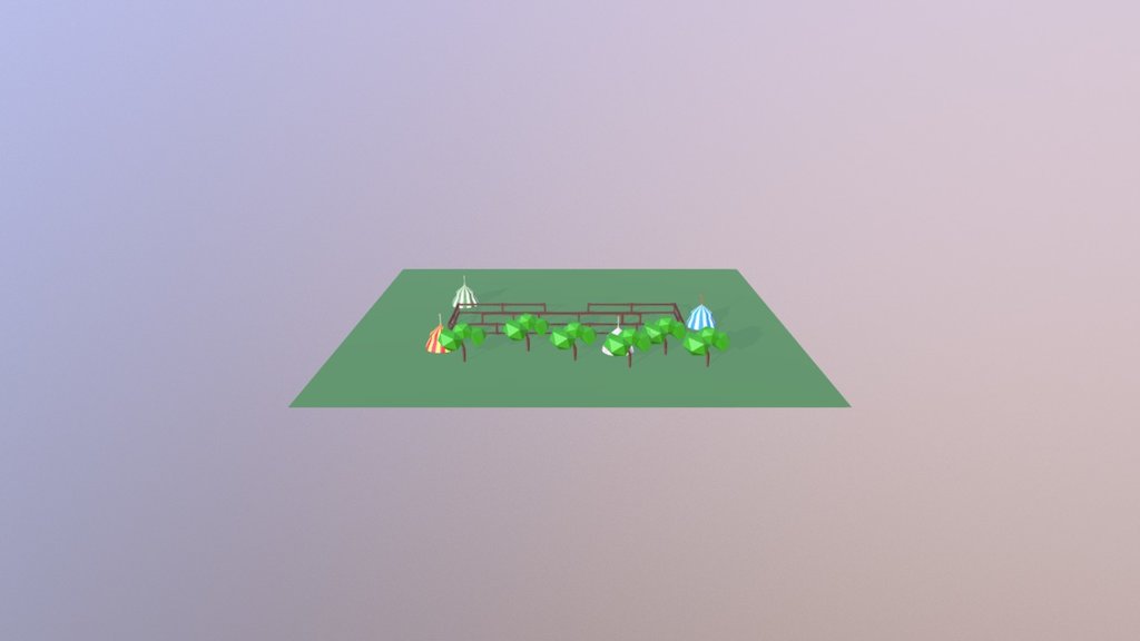 update on Medieval Jousting scene - 3D model by Reefnot (@Reefnot99 ...
