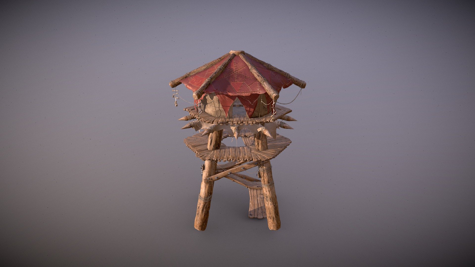 Orc Watch Tower - 3D model by Andre (@Andre_Yat) [06a5c52] - Sketchfab