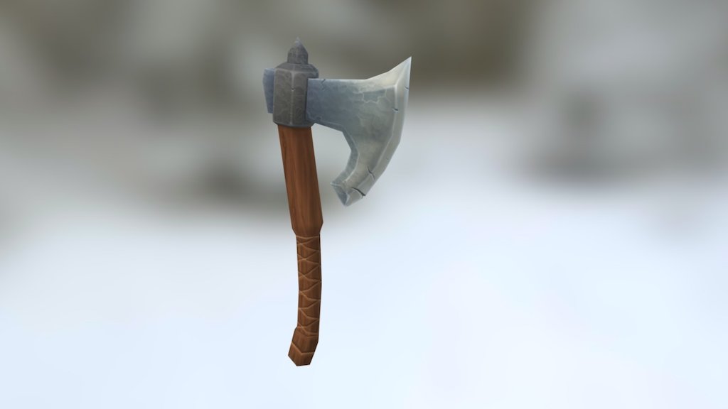 Texture Painting an Axe 01 01 - 3D model by joshuahicksart [06a6276 ...