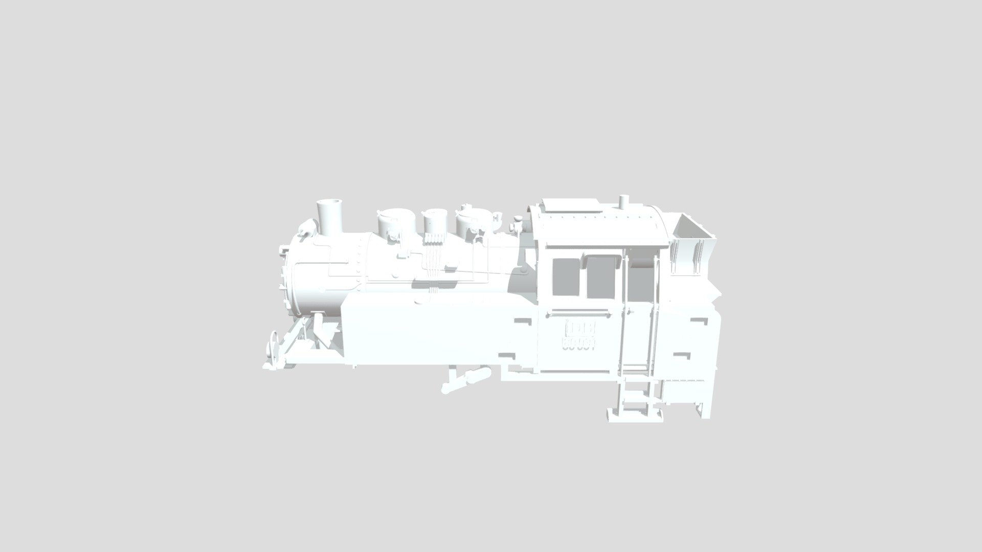 BR 80 031 DB Deutsche Bundesbahn - Download Free 3D model by Marlipin (@Marlipin1.-) [06a6756 ...