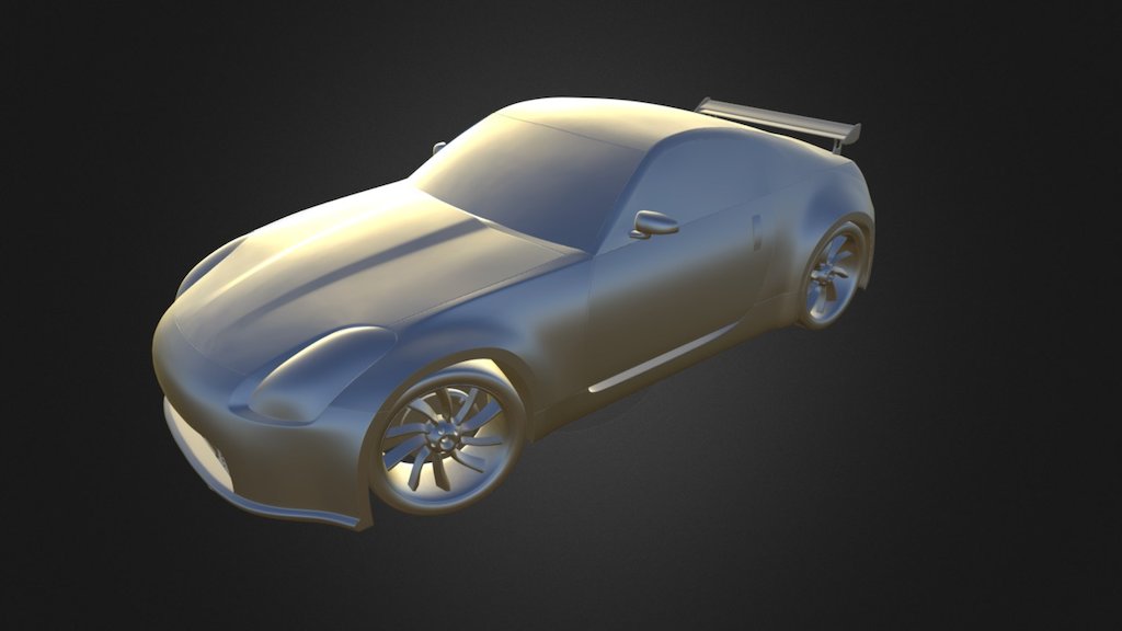 Nissan 350Z - 3D model by Ondřej Holan (@ondrejholan) [06a7e24] - Sketchfab