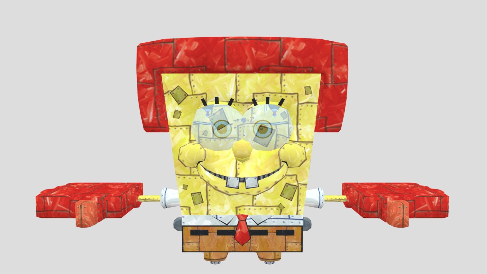 Battle for Bikini Bottom - SpongeBot Steelpants - Download Free 3D ...