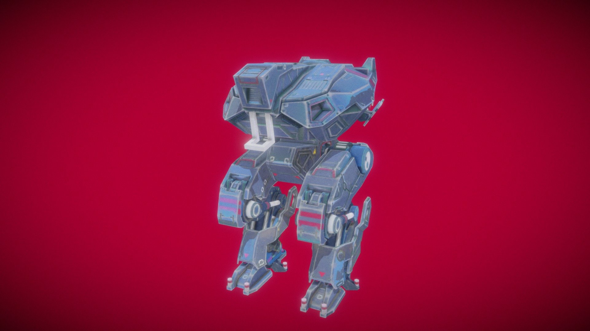 MECHA Robot XR-378 - Buy Royalty Free 3D model by Luna Studio ...