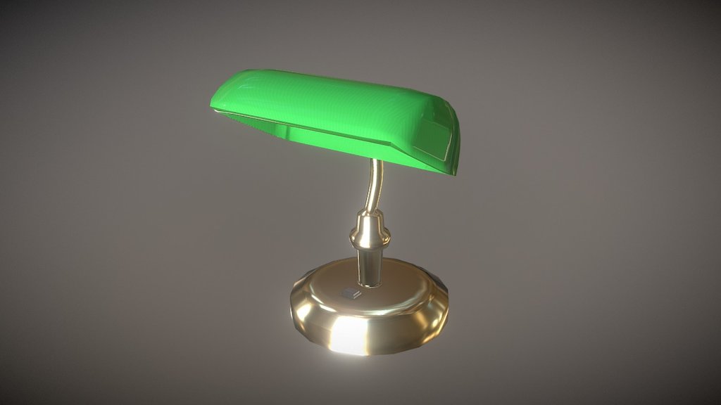 Library Desk Lamp - Download Free 3D model by Oriol Escolar Cano ...