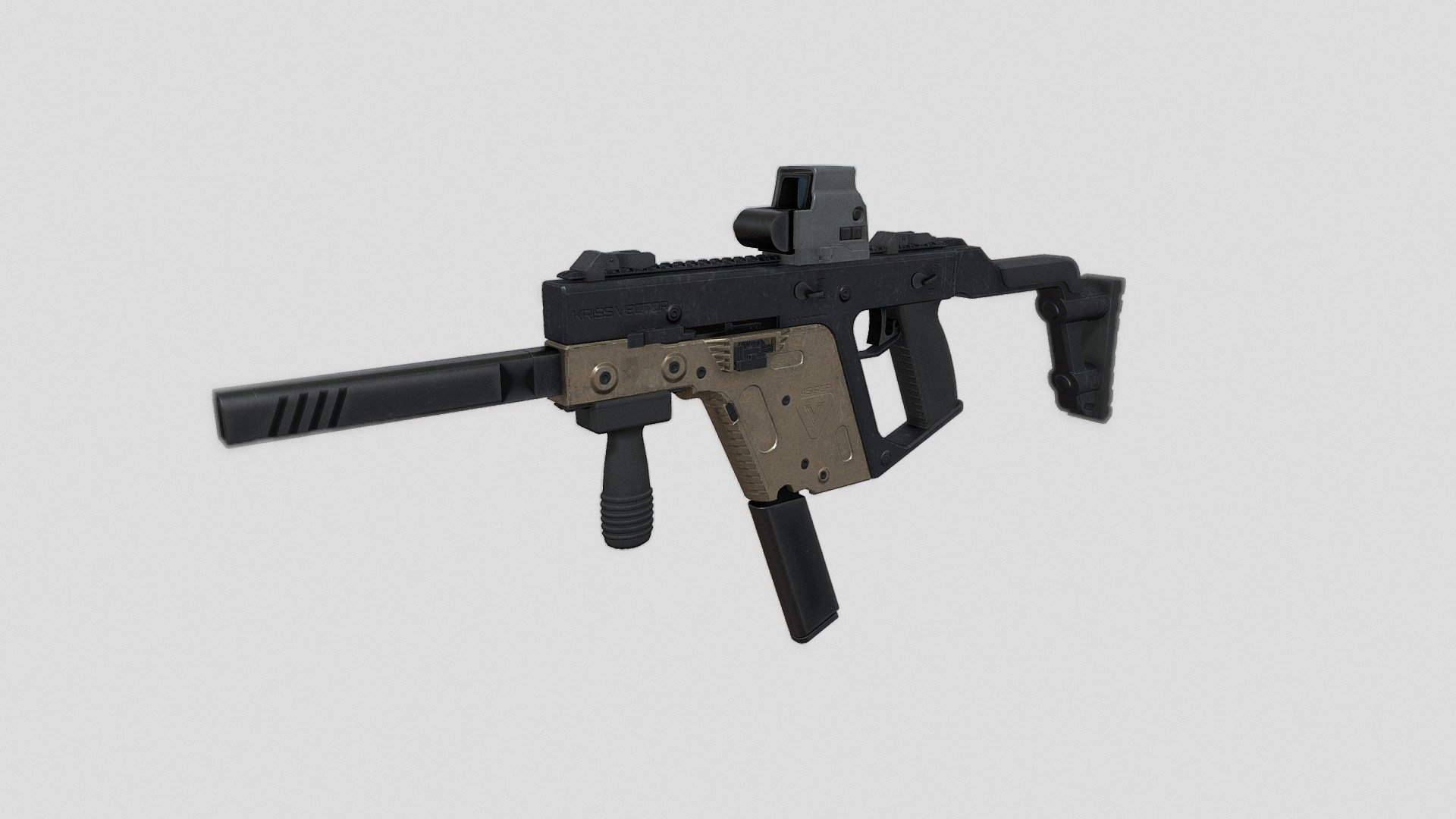 KRISS Vector - Download Free 3D model by w82yuu [06af2fb] - Sketchfab