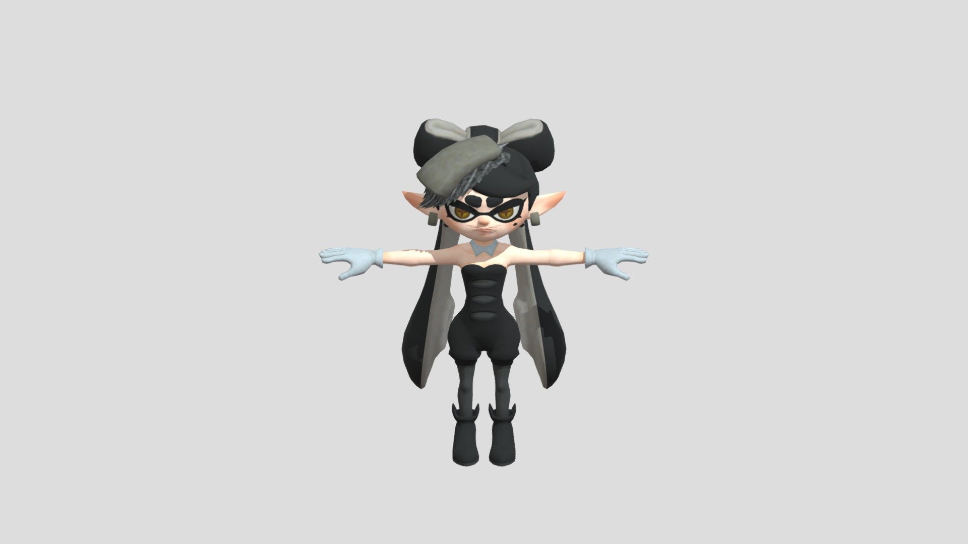 Wii U - Splatoon - Callie@Idle - 3D model by marinette.ladybug1015 ...
