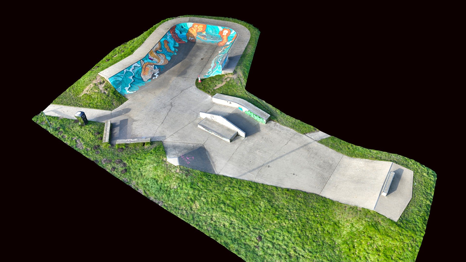Skate Park - Download Free 3D model by Blayne Jackson (@blaynejackson ...