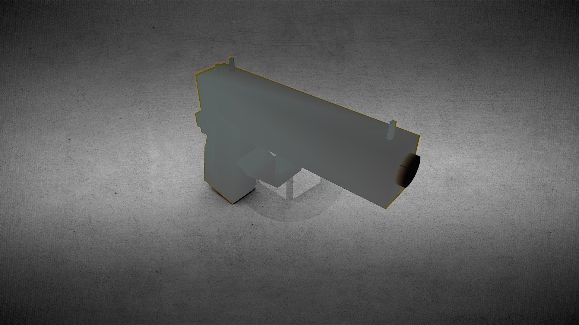 Low Poly Glock - Download Free 3D model by o26y [06b33f2] - Sketchfab