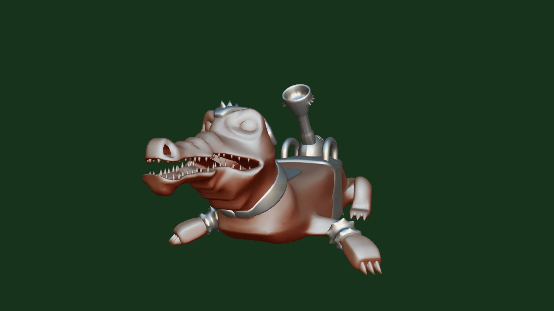 TACTICAL CROCODILE - 3D model by Juanka2101 [06b3623] - Sketchfab