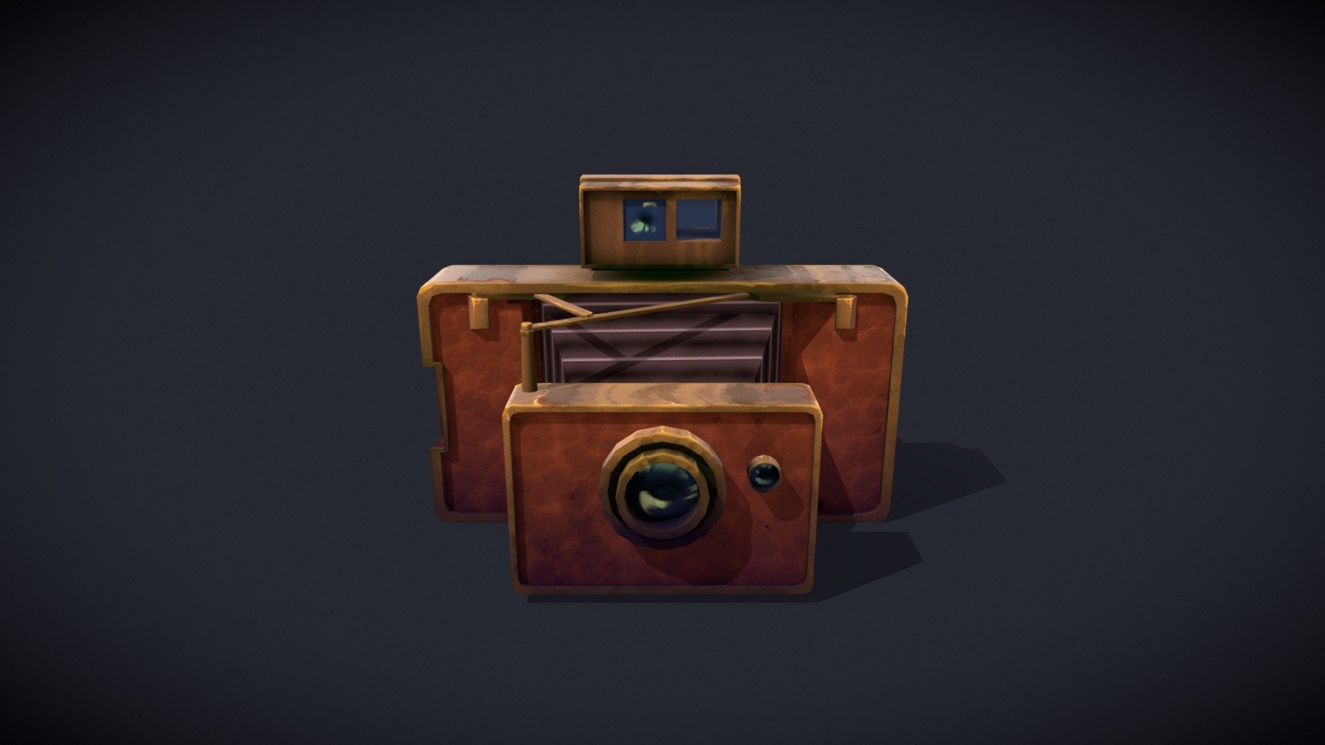 Stylized Old Camera - 3D model by sixt.bana [06b3aca] - Sketchfab