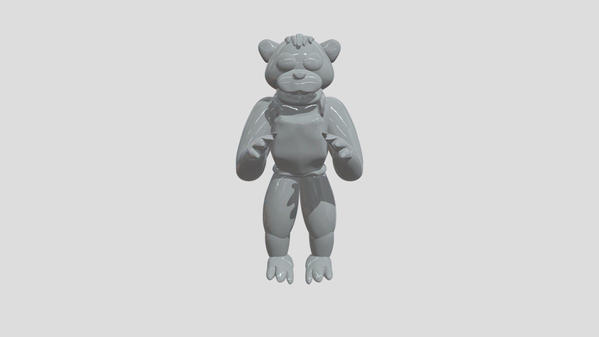 metal chipper boss from FNAF world - Download Free 3D model by nyan cat ...