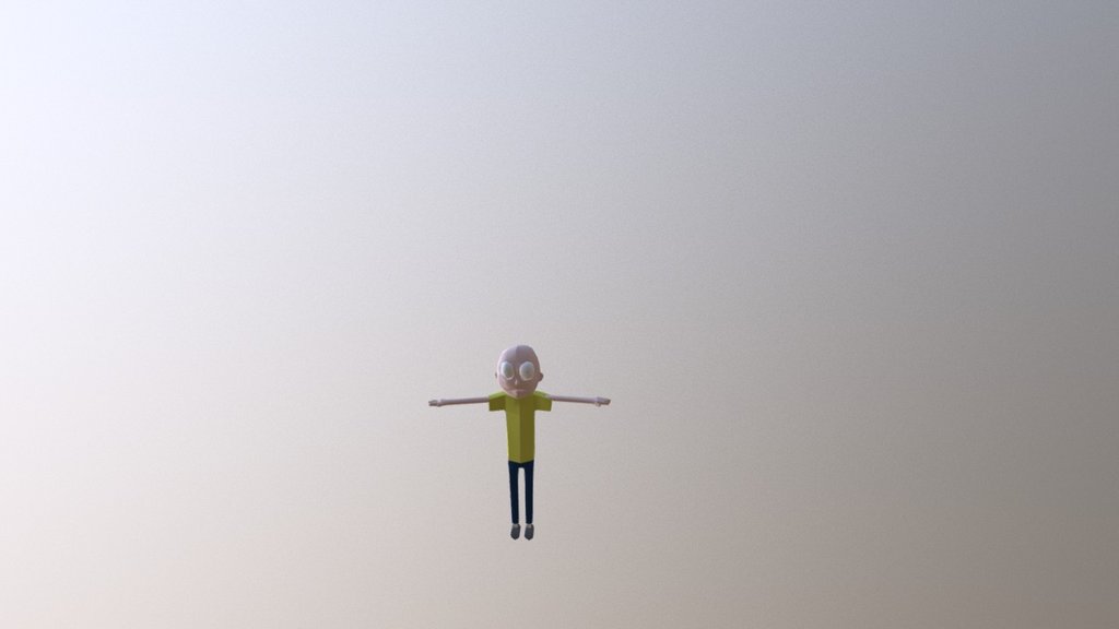Bald Morty Completed! - 3D model by RahaliaSenior [06b43af] - Sketchfab