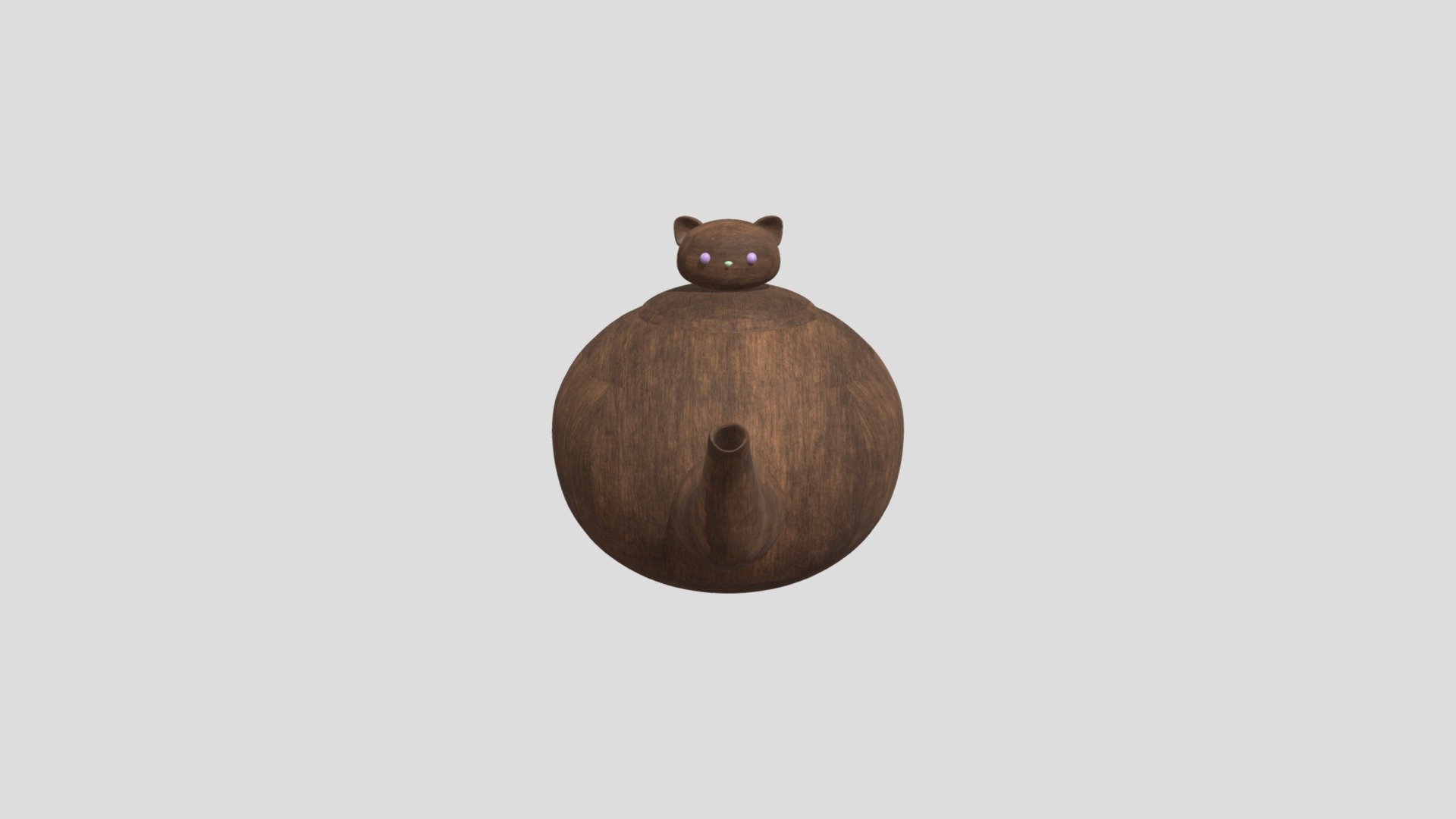 Kitty Teapot - Download Free 3D model by jebbg20 [06b4cd5] - Sketchfab