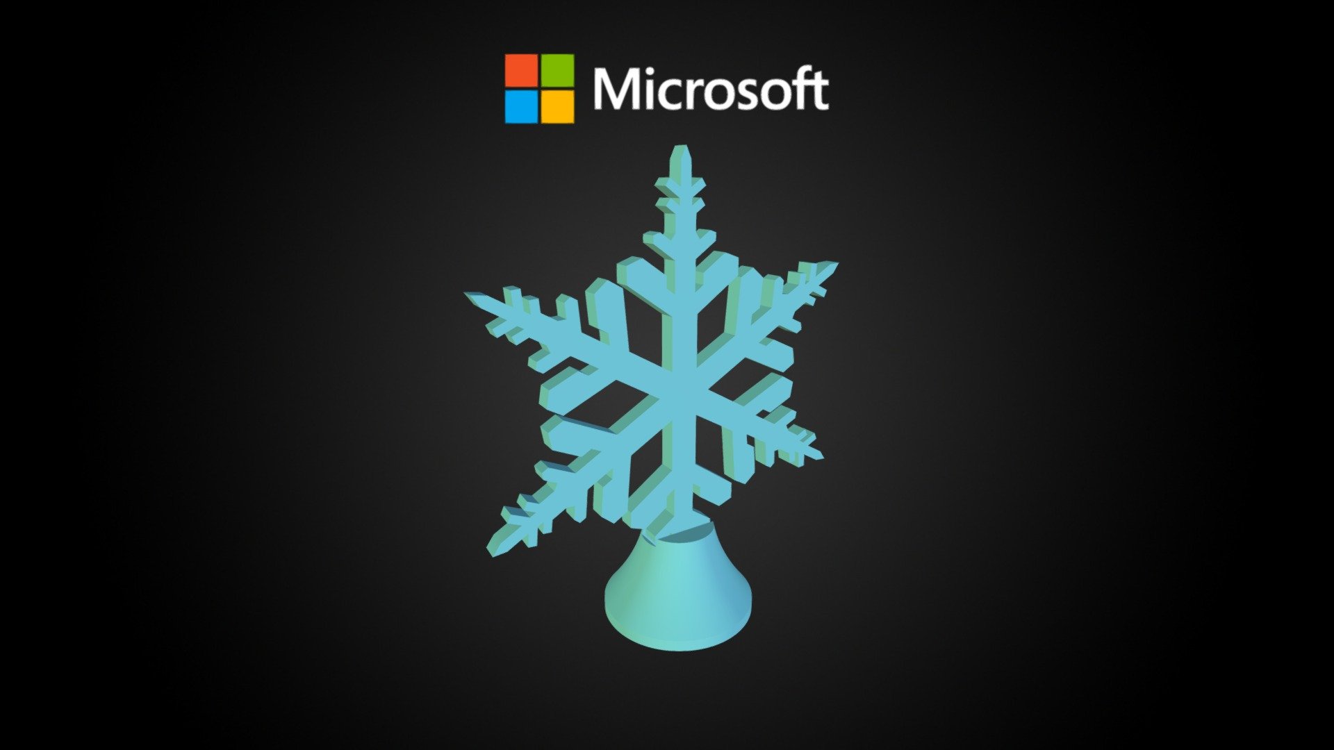Snowflake - Download Free 3D model by Microsoft [06b50b3] - Sketchfab