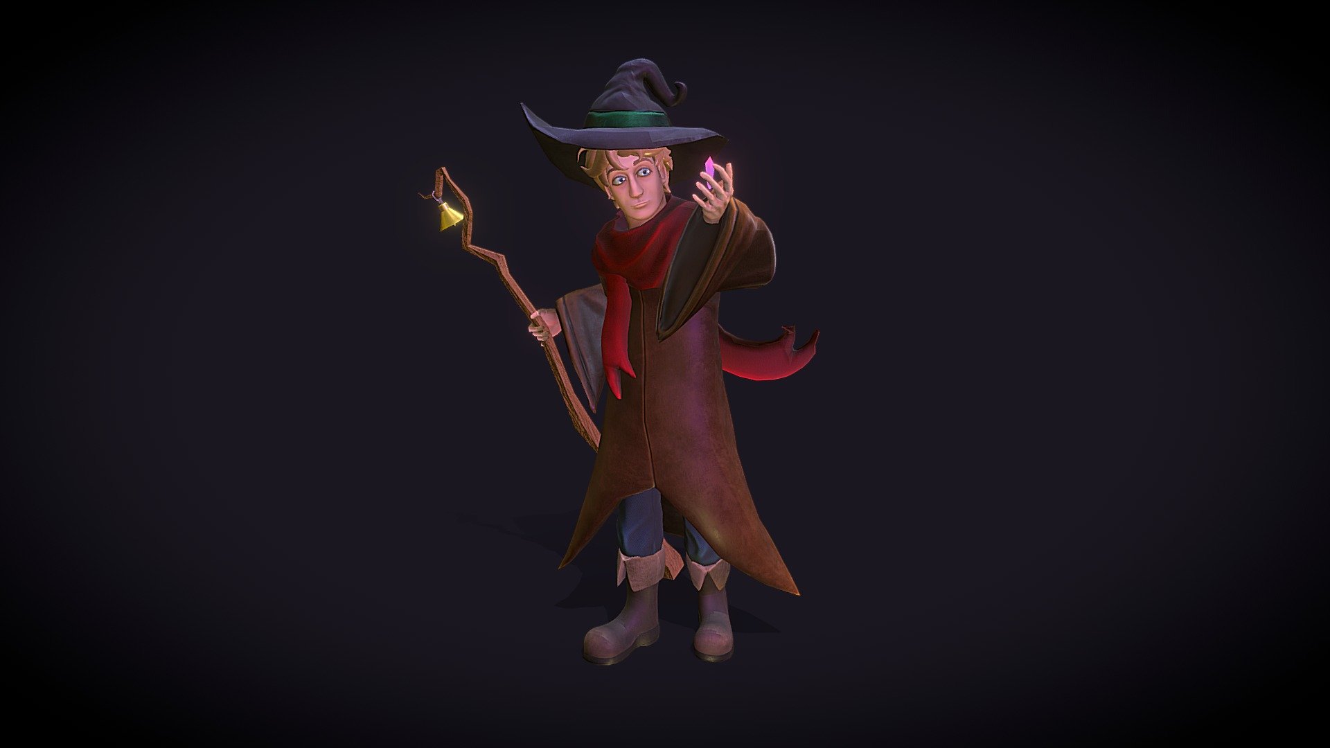 The Woodsman Wizard Character Model - 3D model by krimson_oki ...