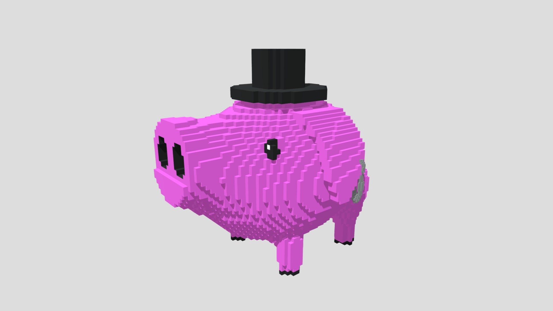 Hawk 8-Bit - Download Free 3D model by Stewart Budd (@StewartB ...