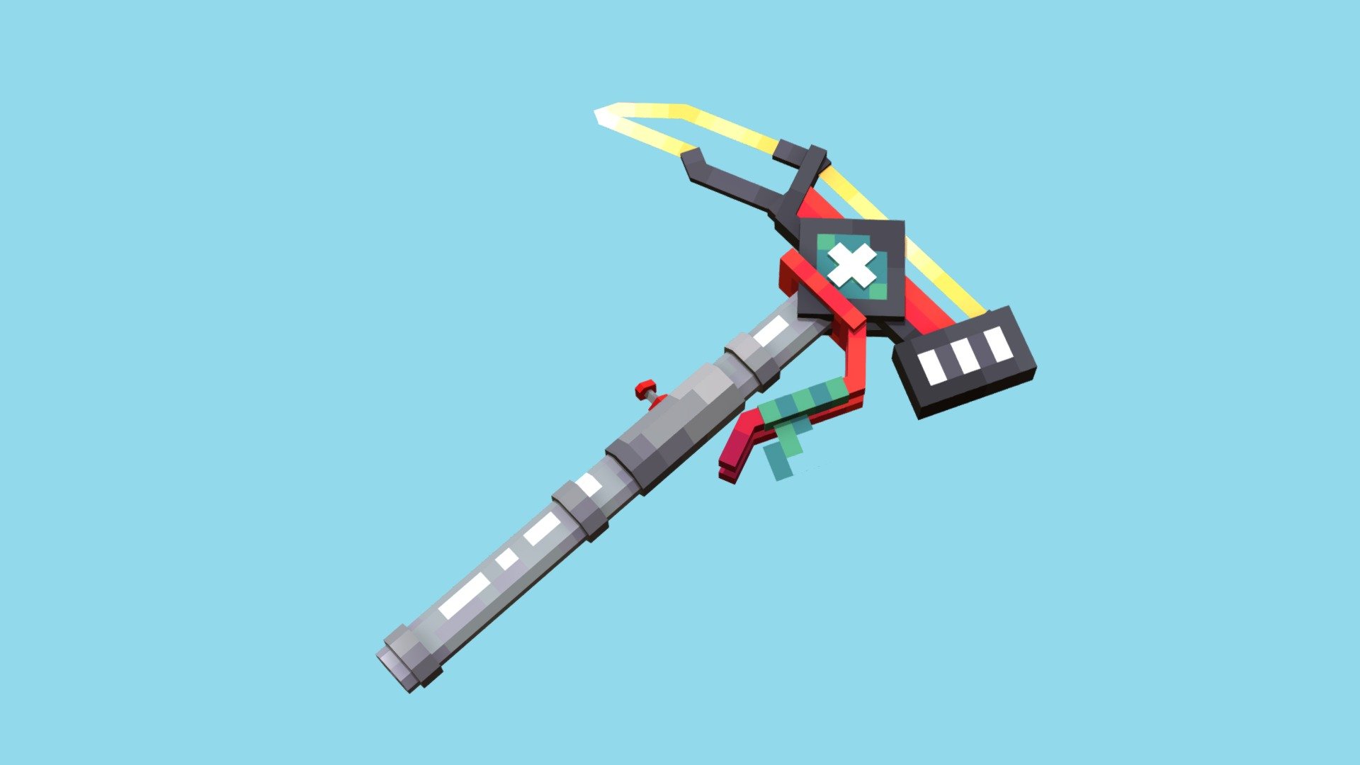 Arcanedge pickaxe - 3D model by zicob (@zicob45) [06b834f] - Sketchfab