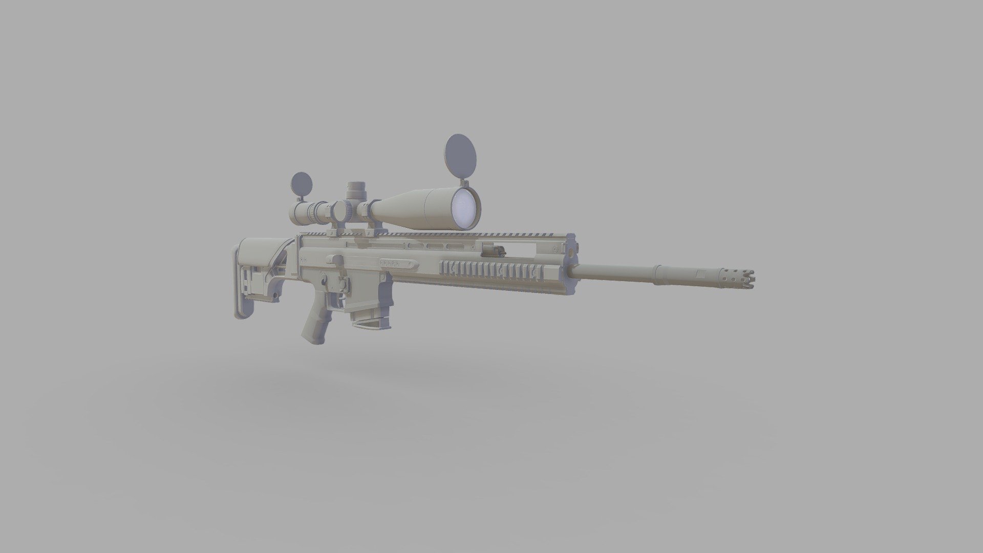 FN MK20 SSR - 3D model by astro (@aidn.xd) [06ba37c] - Sketchfab