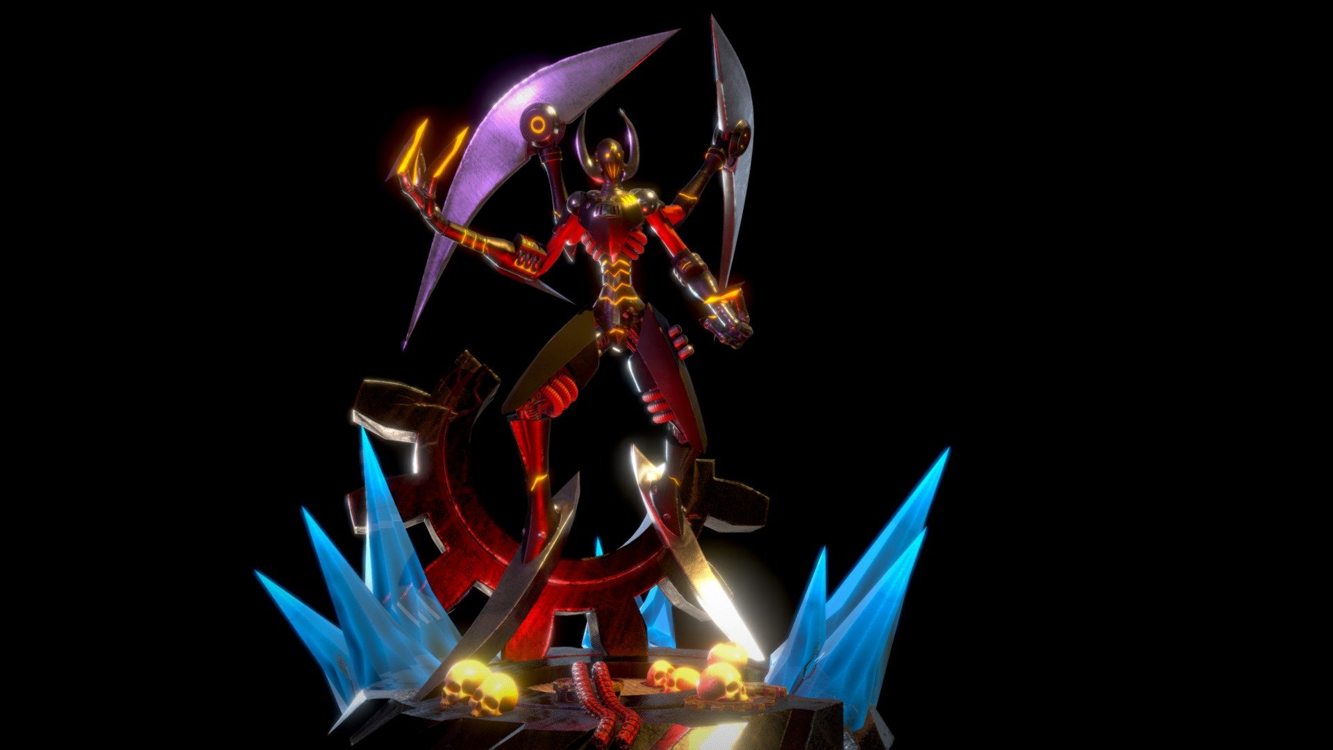 Dark Machine Vinleng - 3D model by Yohiner Moreno (@draxsmyle) [06bb372 ...