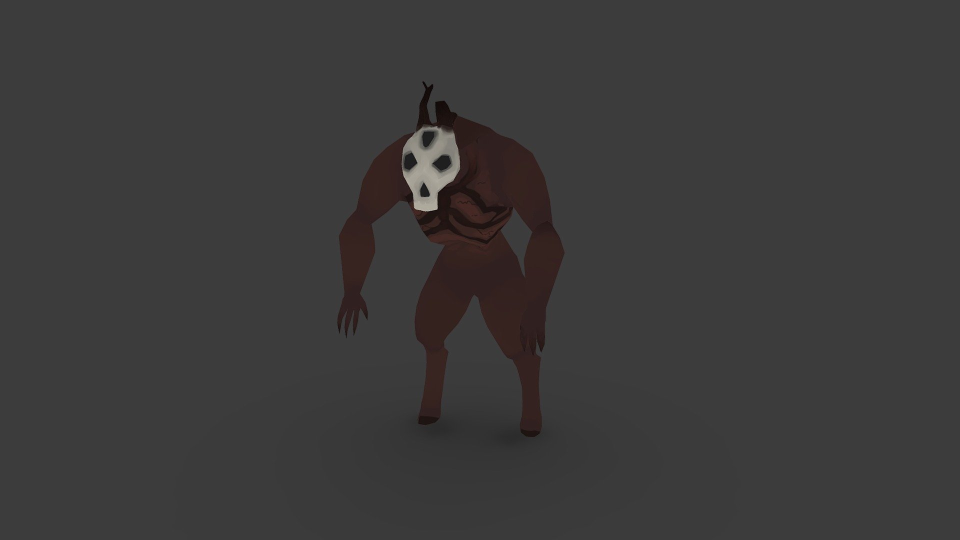 Lowpoly Creature concept - Download Free 3D model by Valo Niskanen ...