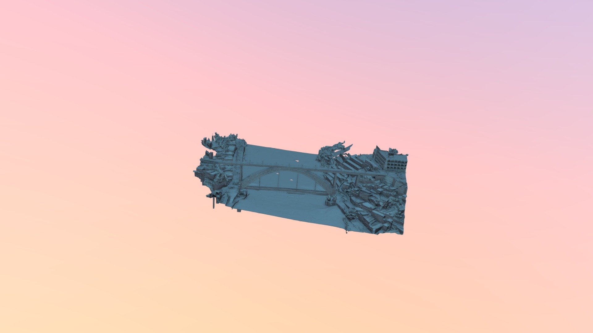 Ponte_de_D._ Luís_ Porto Portugal - 3D model by rara123 [06bc467 ...