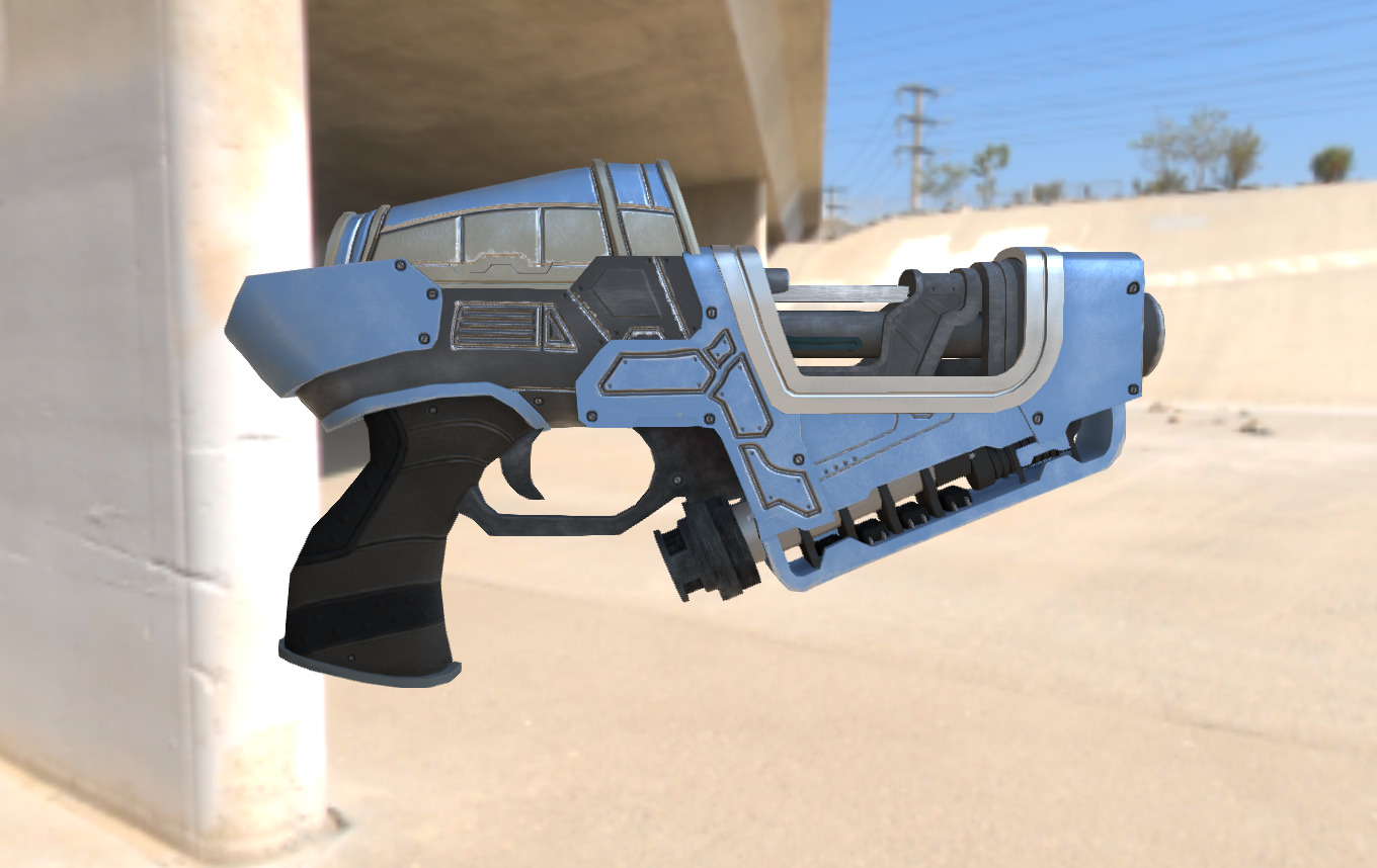 SCI Gun - 3D model by Kansik [06bc9f7] - Sketchfab