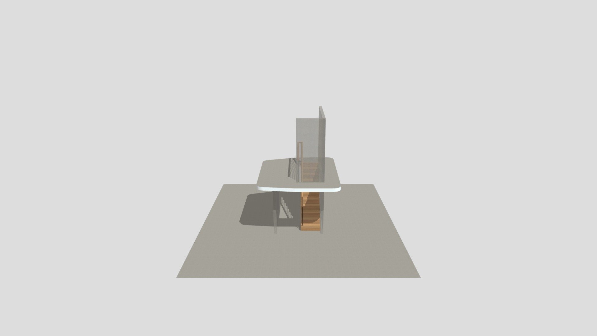 MWB_Residence_North_Road_BRETHERTON - 3D model by Alan Grice Staircase ...