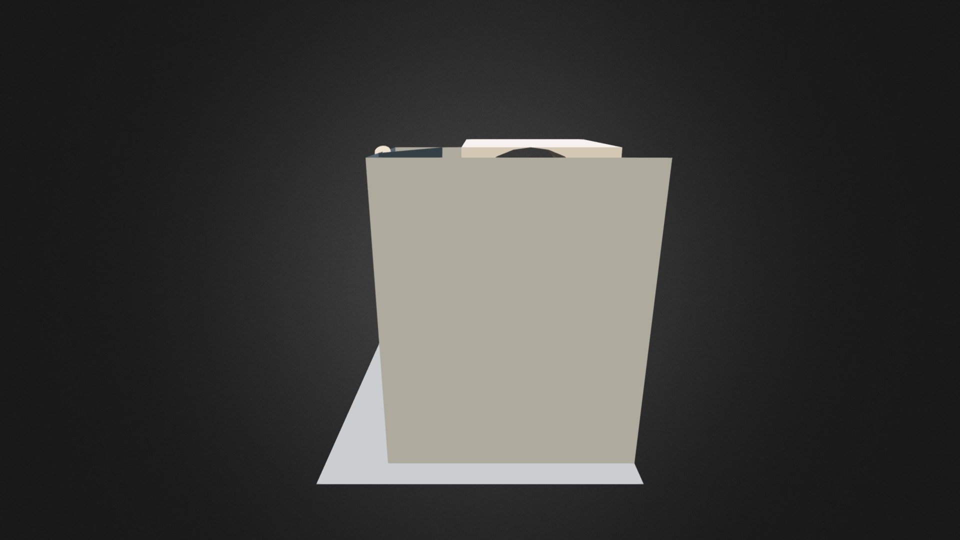 distributeur papier - 3D model by menuiseriehamon [06c1da3] - Sketchfab