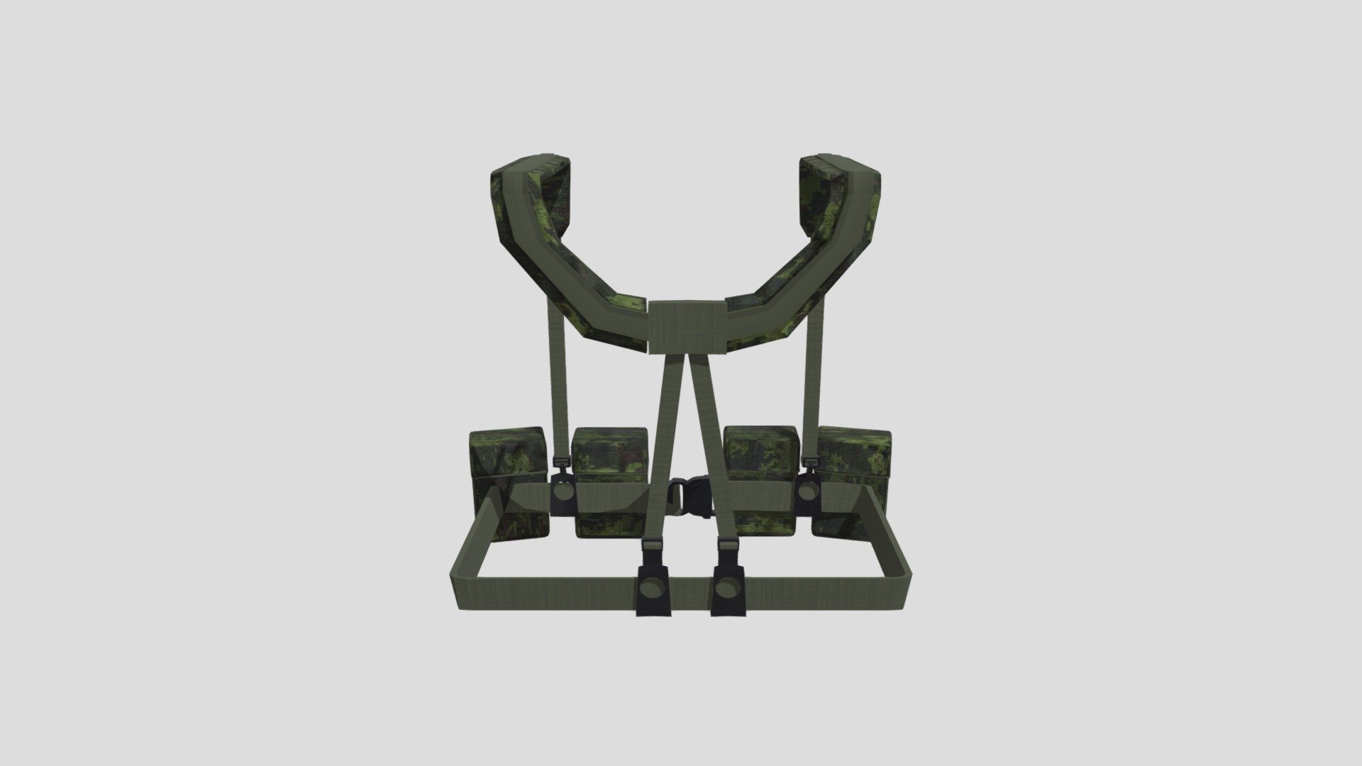 Mexican army webbing (roblox) - 3D model by sope [06c320d] - Sketchfab