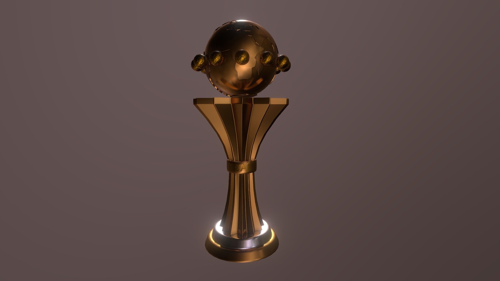 Afcon Cup - Download Free 3D model by Dillus [06c382e] - Sketchfab