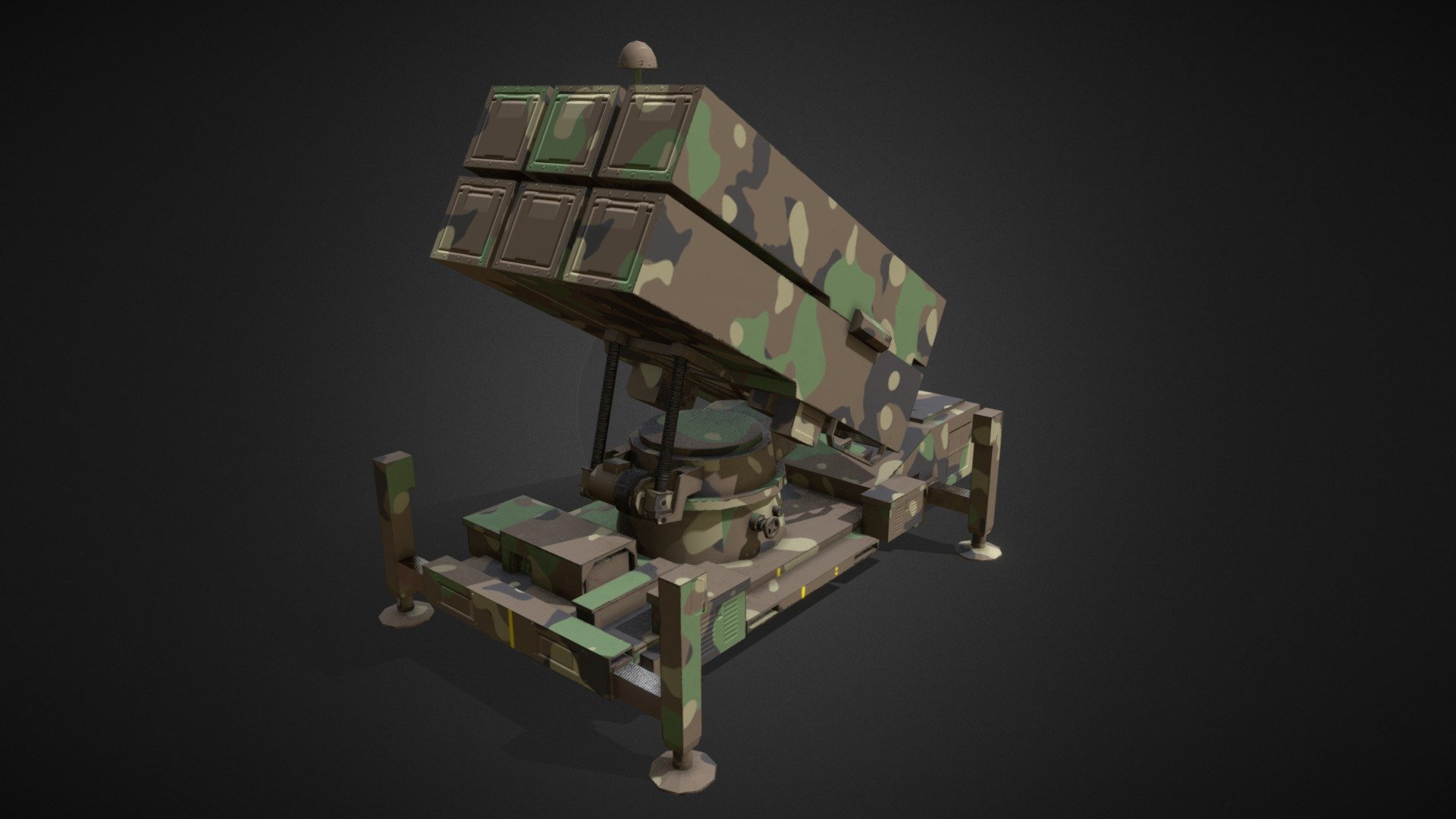 NASAMS - Air Defence System - Buy Royalty Free 3D model by Antony ...