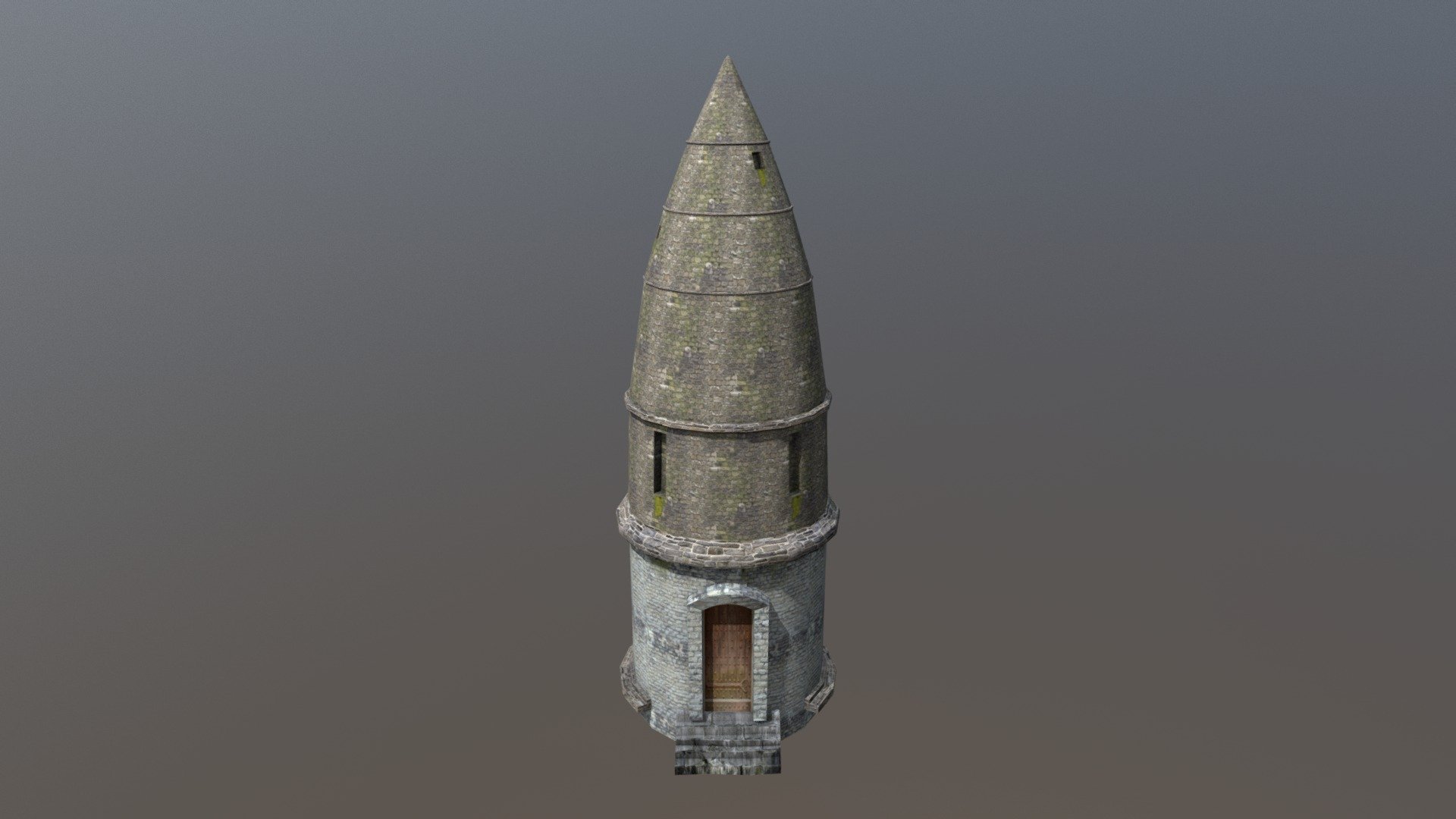 Tower_Medieval_Low poly - 3D model by awaz_taher [06c4d1e] - Sketchfab