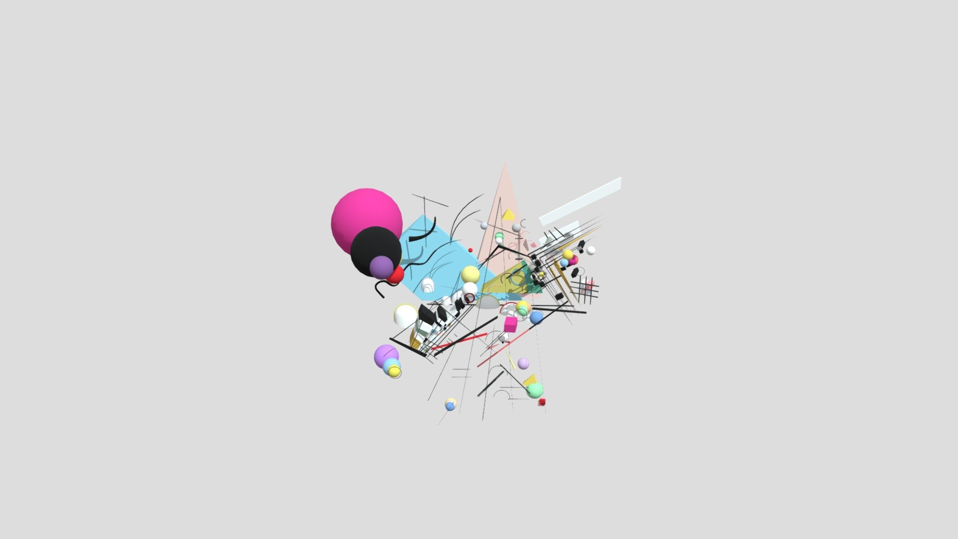 2020-02-26 Kandinsky Composition8 - 3D model by Sirin U. (@crazycray.cc ...