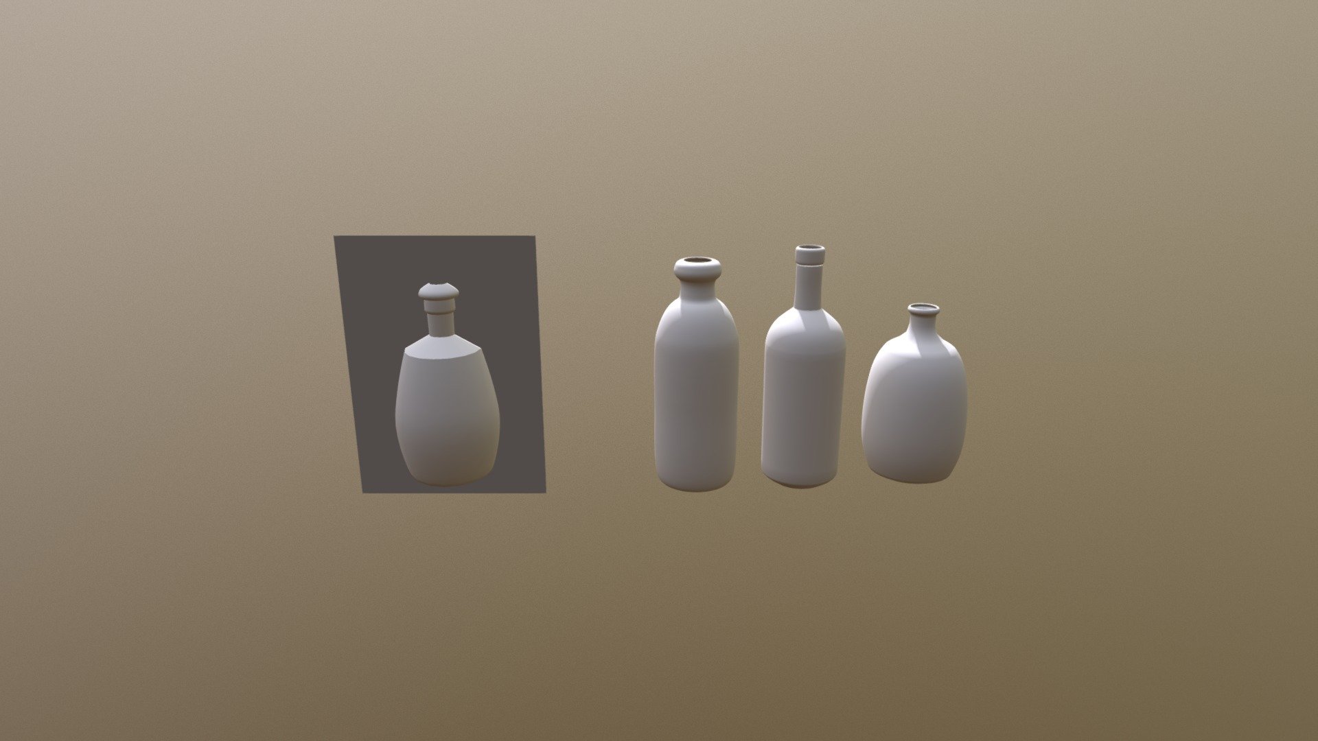 Bottles 2 - 3D model by tomek88 [06c539c] - Sketchfab
