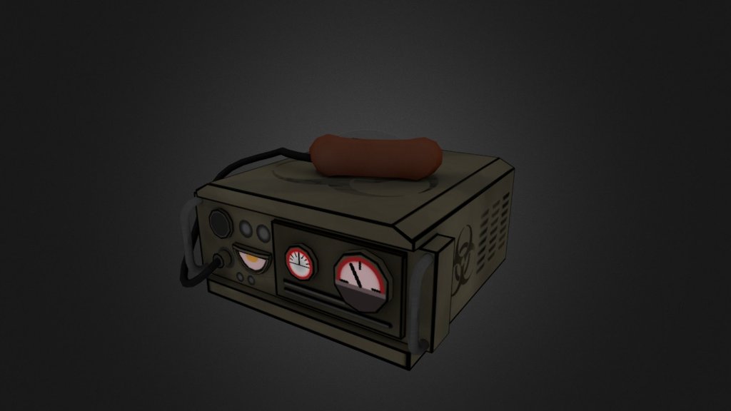 Radio - 3D model by toby98 [06c7c3e] - Sketchfab