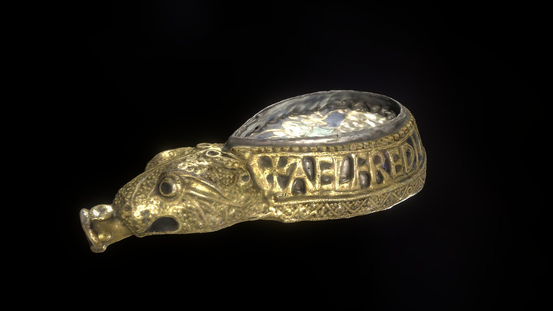 The King Alfred Jewel - Download Free 3D model by South West Heritage ...