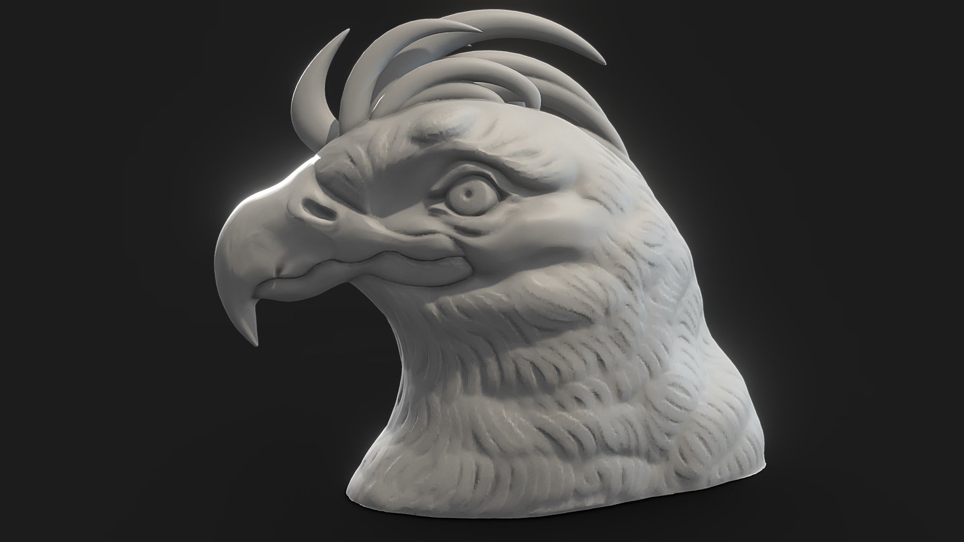 Bird Bust - Buy Royalty Free 3D model by Alexandria Maharaj ...
