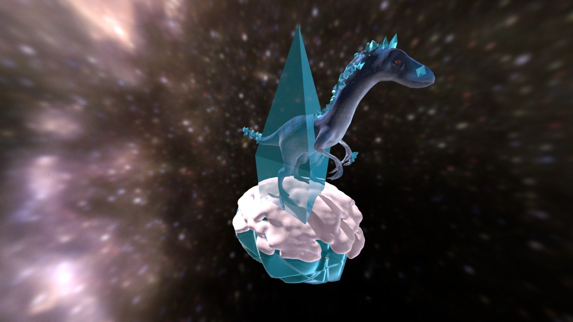 Ice Raptor - 3D model by yorunonii [06cd130] - Sketchfab