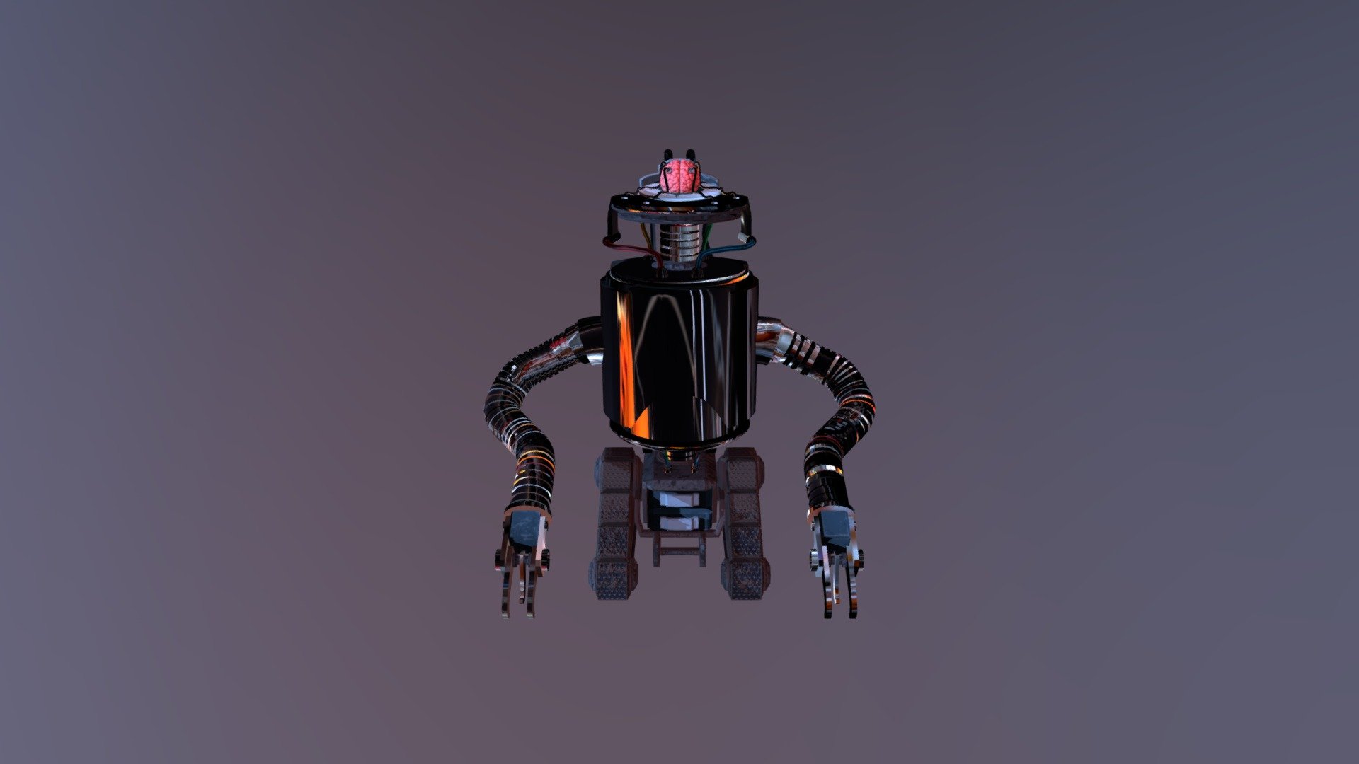 Stylised robot - 3D model by c2234034 [06cd97a] - Sketchfab